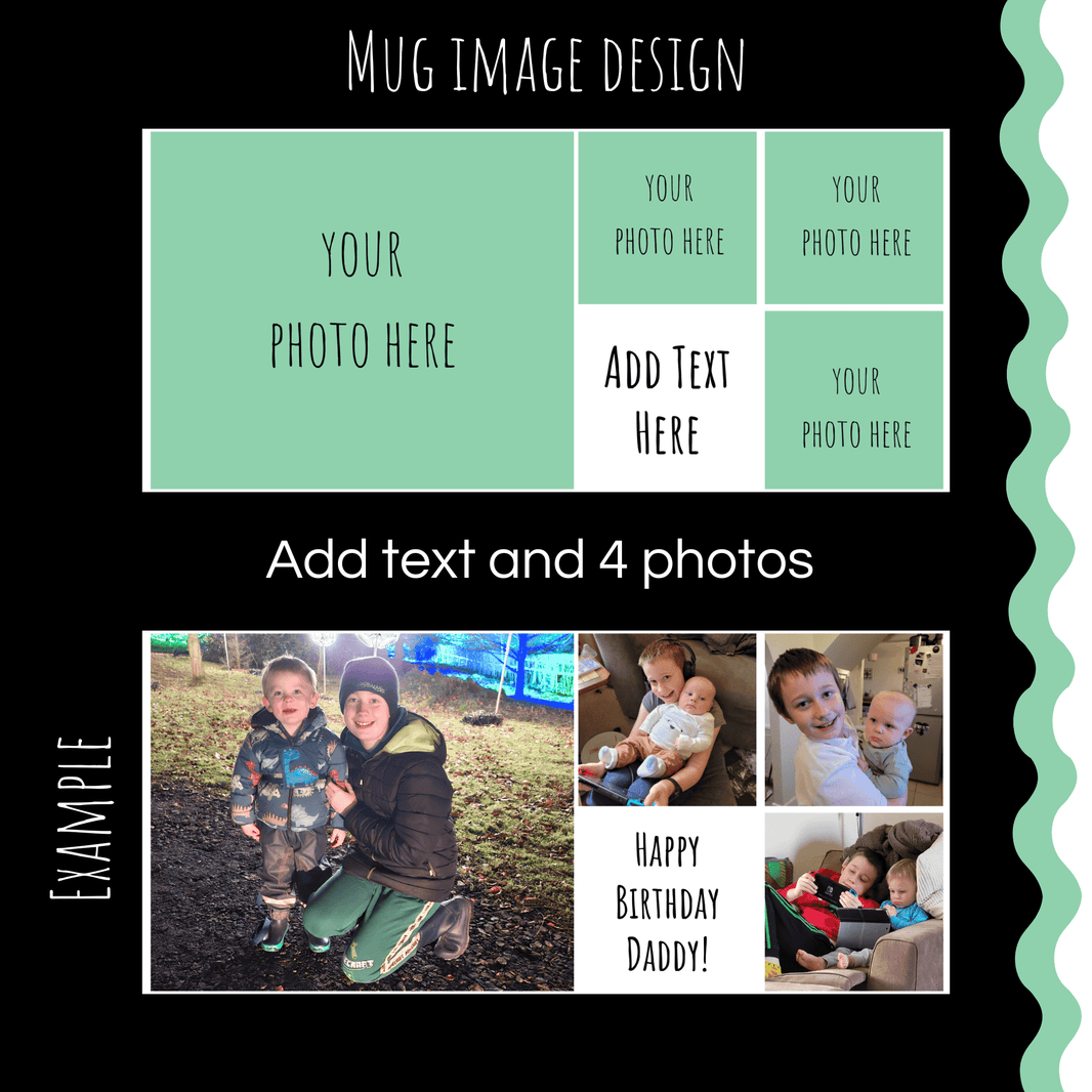 Personalised Photo Slates | Custom Photo Slate Gifts | Moose & Goose ...