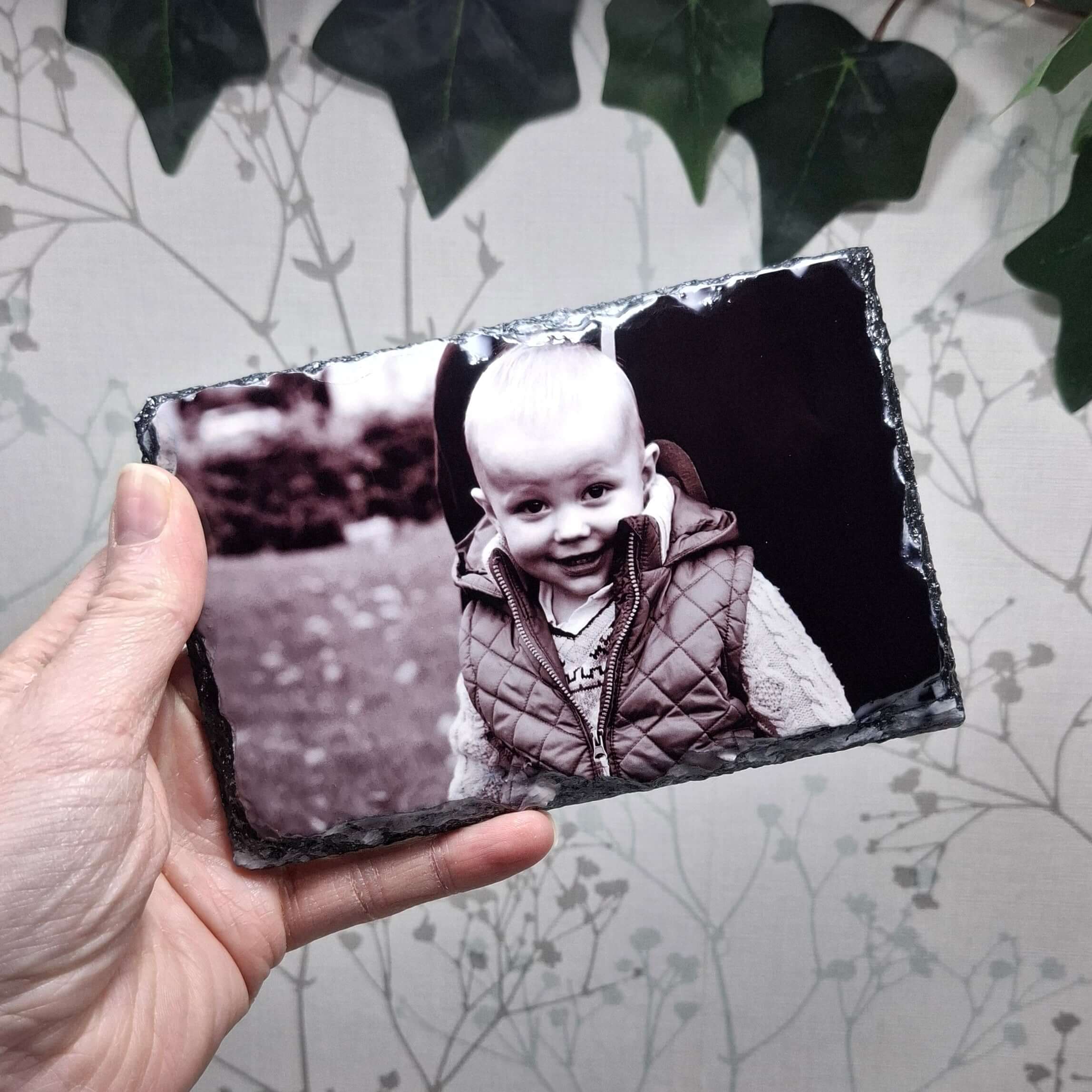 Personalised Rectangle Photo Slates -unique and versatile – Moose and ...